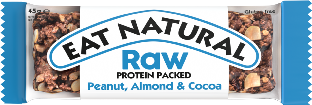 Holleys Fine Foods | EAT NATURAL Raw Protein Packed Bar Peanut, Alm ...