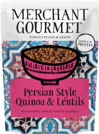 Merchant Gourmet Aromatic Persian-Style Quinoa & Lentils 250g | Holleys ...