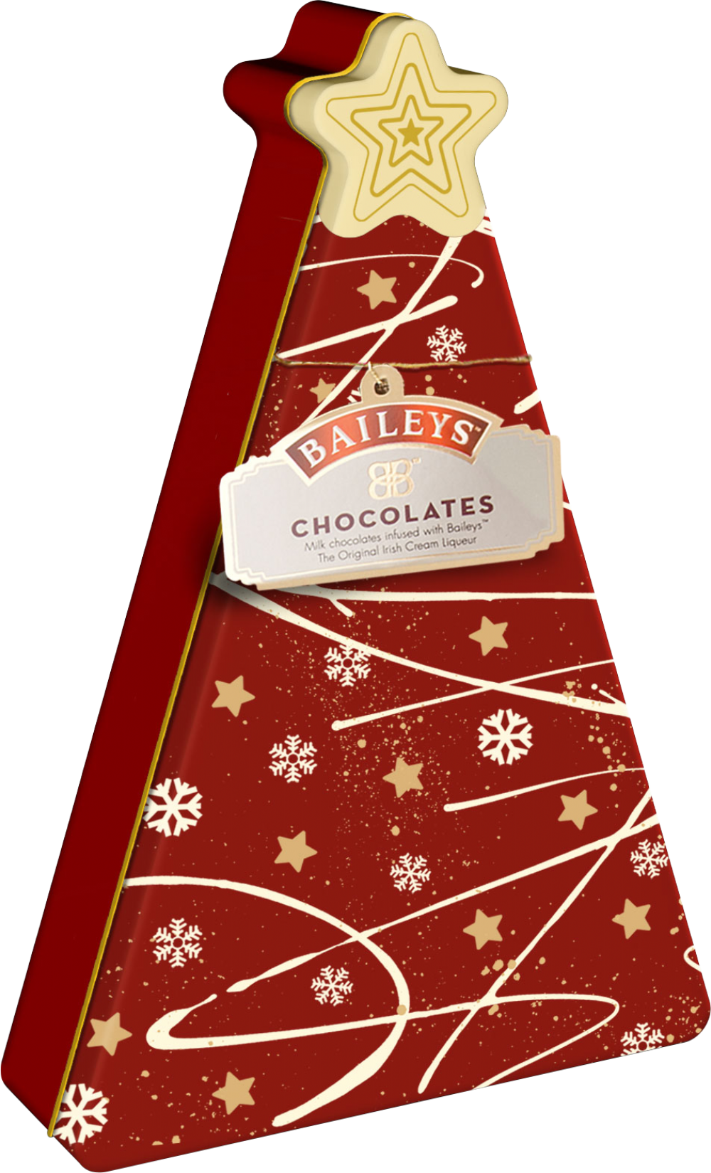 BAILEYS Chocolates in Christmas Tree Tin 228g | Holleys Fine Foods