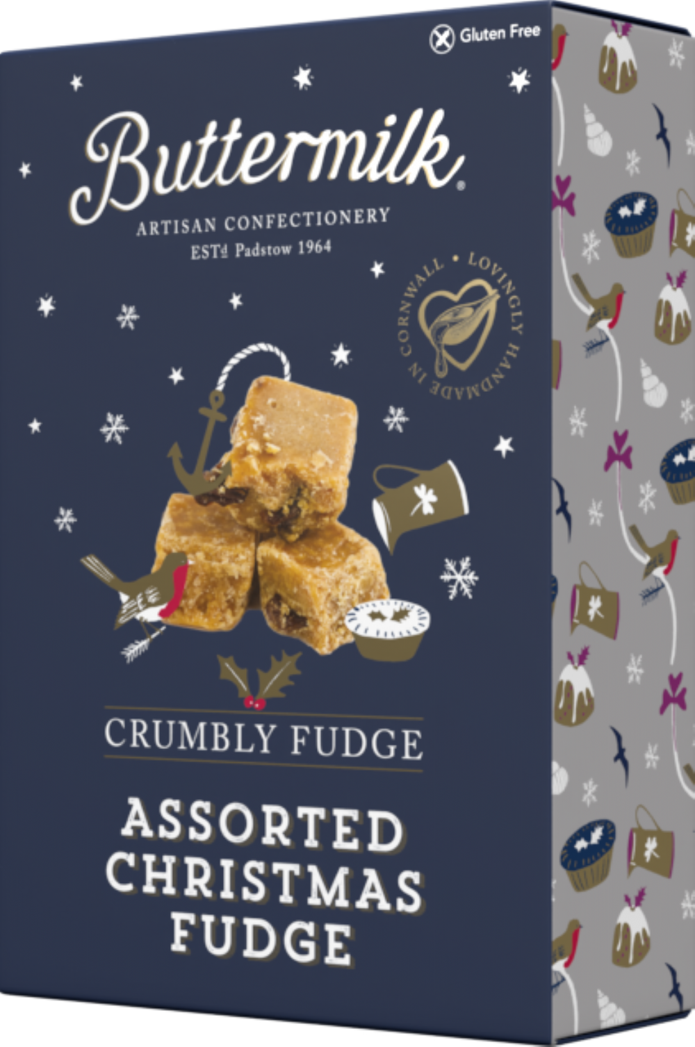 Buttermilk Assorted Christmas Fudge 150g | Holleys Fine Foods